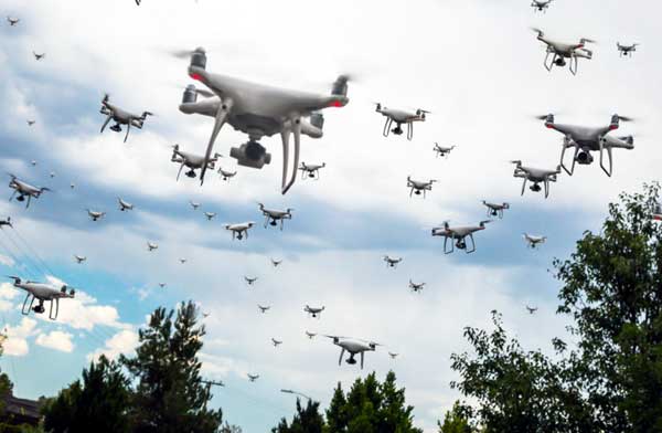 Drone Swarms in Scientific Research: Collaborative Flight – Dronesdeli