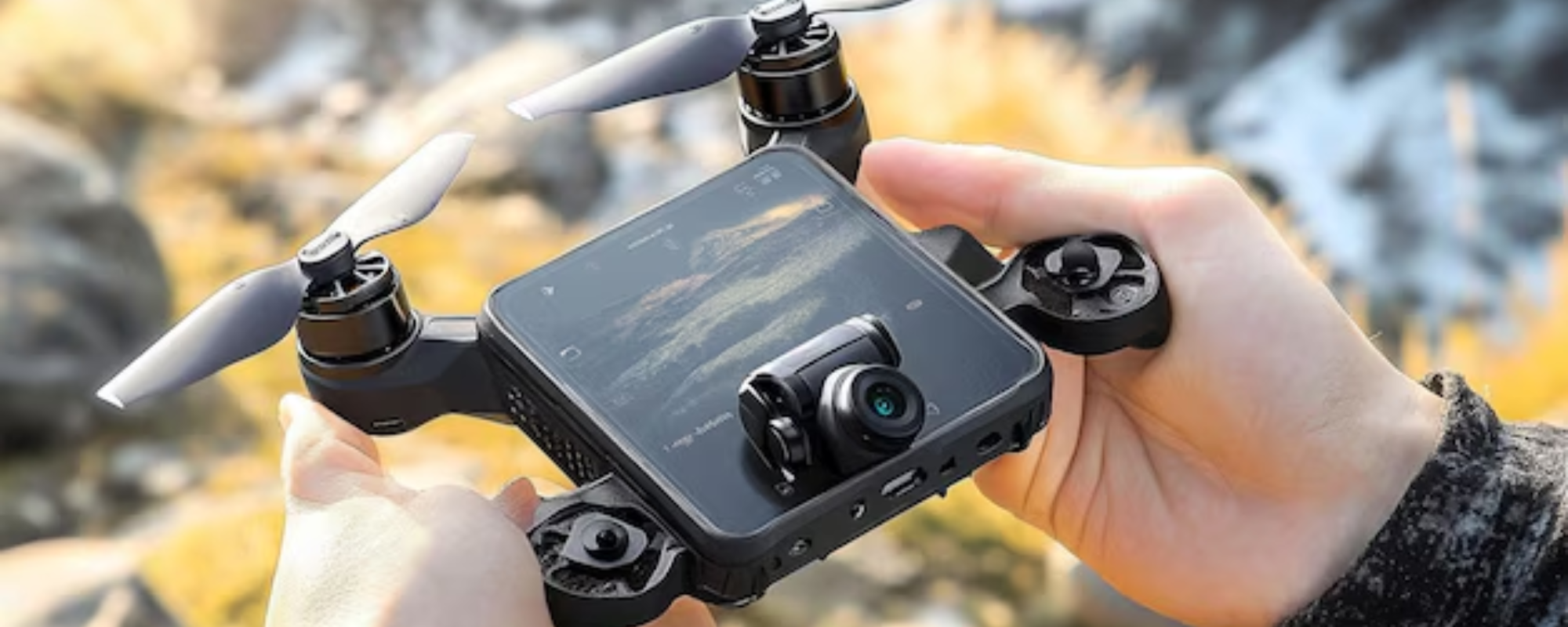 Foldable Drones for Compact and Portable Flying – Dronesdeli